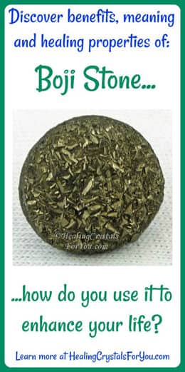Boji Stone Meaning & Uses: Helps Grounding Balances Male Female Energy