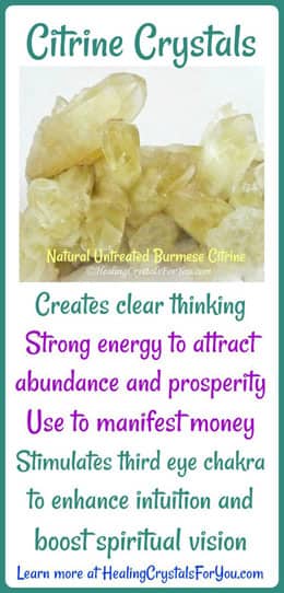 Citrine Crystals Meaning & Use: Healing Crystals For You