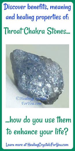 Throat Chakra Stones Meaning & Use: Boost your Communication Ability