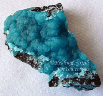 Blue Hemimorphite Meaning & Uses: Aid Mediumship Enhance Communication