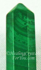 Malachite Powerful Protection, Aids Imagination & Intuition